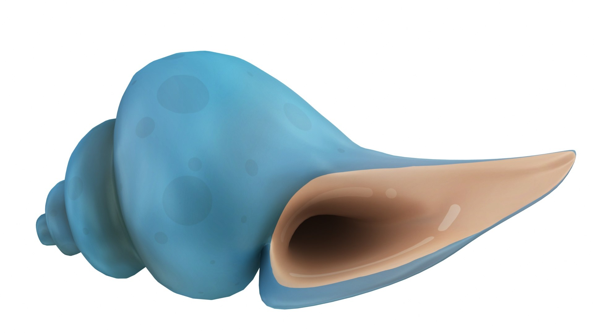 Cartoon Sea Shell 03 3D Model - TurboSquid 2088752