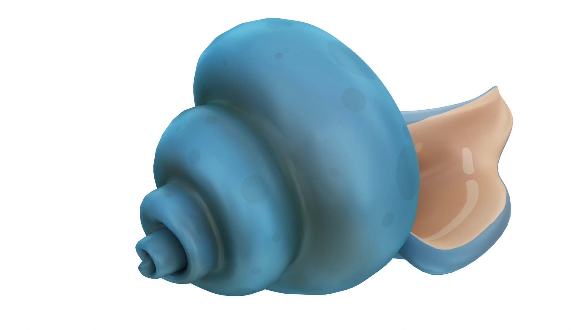 Cartoon Sea Shell 03 3D model - TurboSquid 2088752