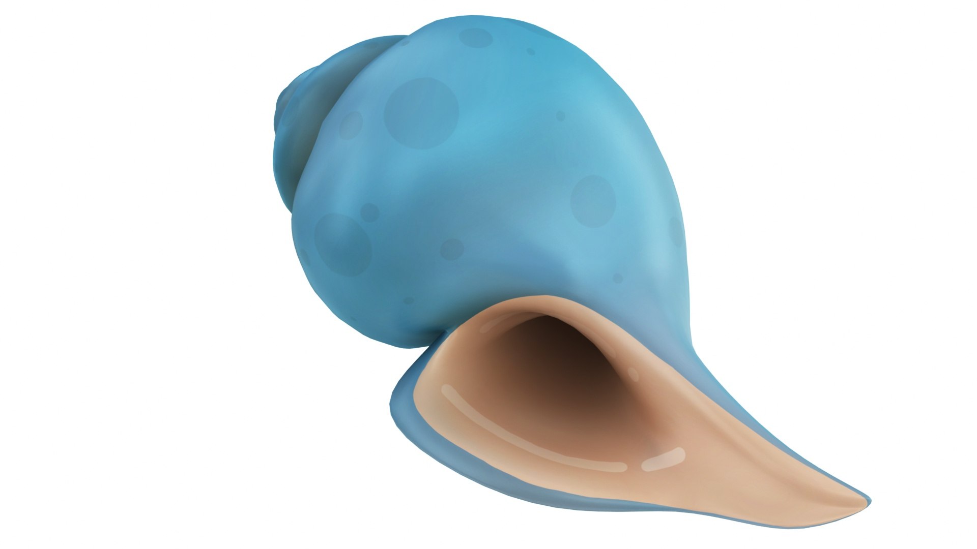 Cartoon Sea Shell 03 3D Model - TurboSquid 2088752