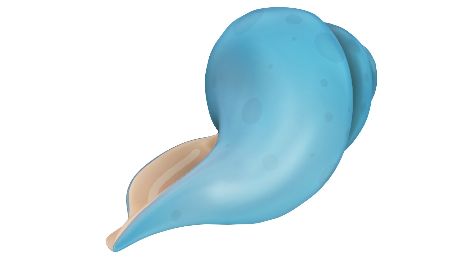 Cartoon Sea Shell 03 3D Model - TurboSquid 2088752