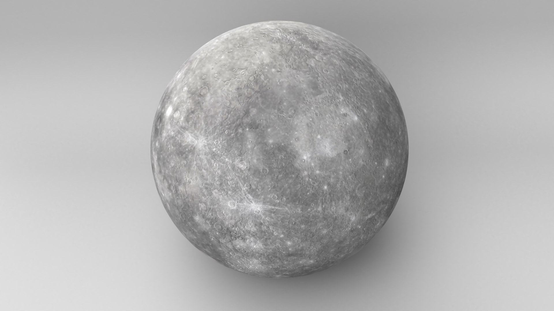 Planet Mercury 3D Model - TurboSquid 1659069