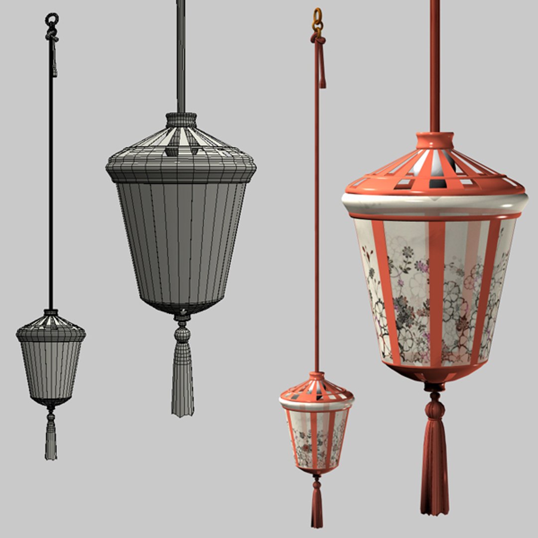 maya oriental style lanterns