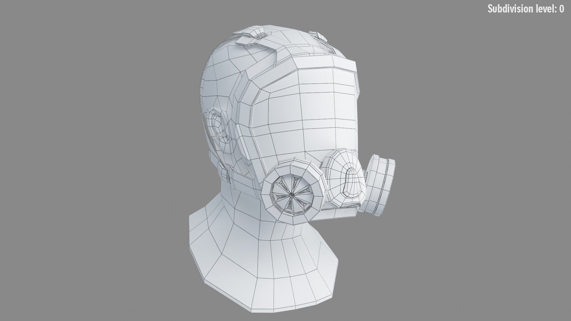 3D Face Reusable Respirator Double Model - TurboSquid 1536638