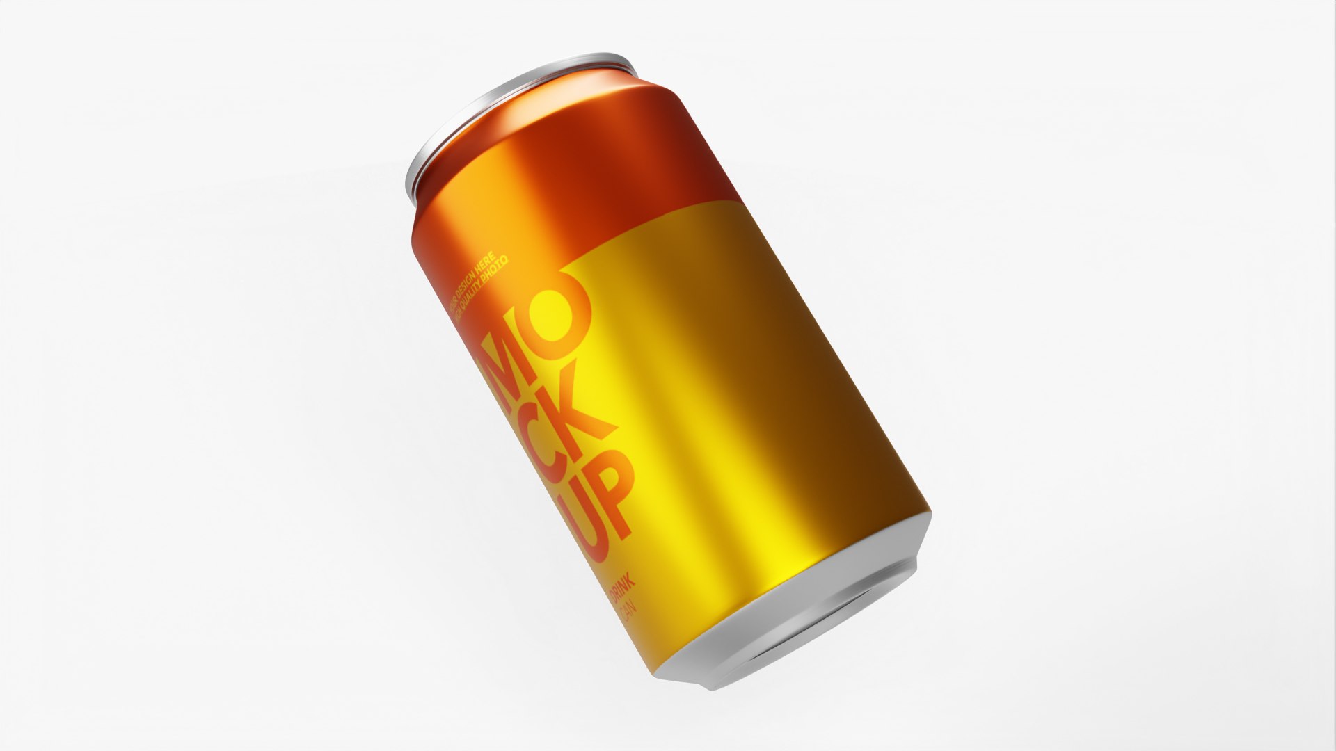 Soda Can 355ml - Orange 3D Model - TurboSquid 2089316