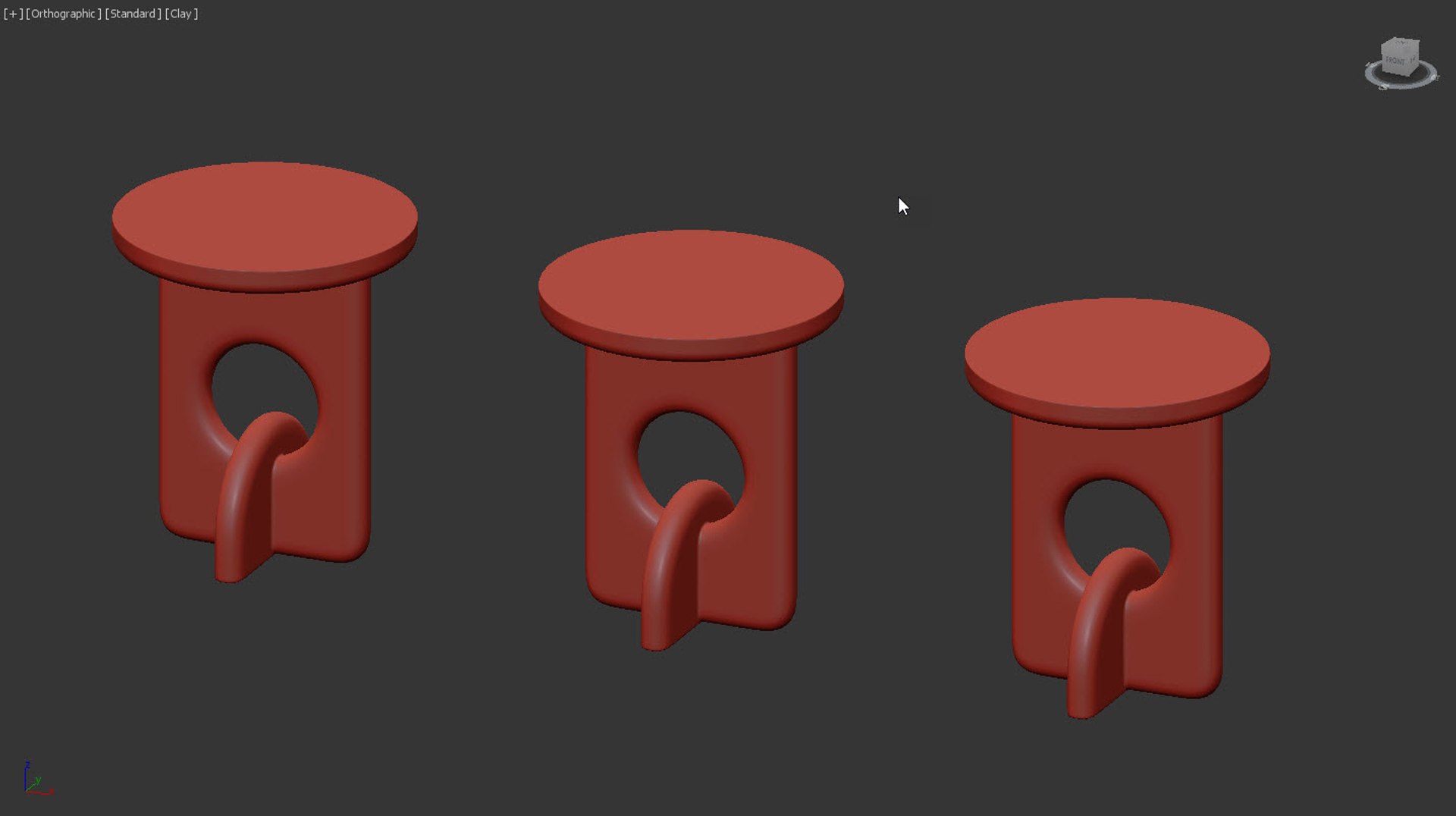 3D Piston Side Table by Objects and Ideas - TurboSquid 1772759