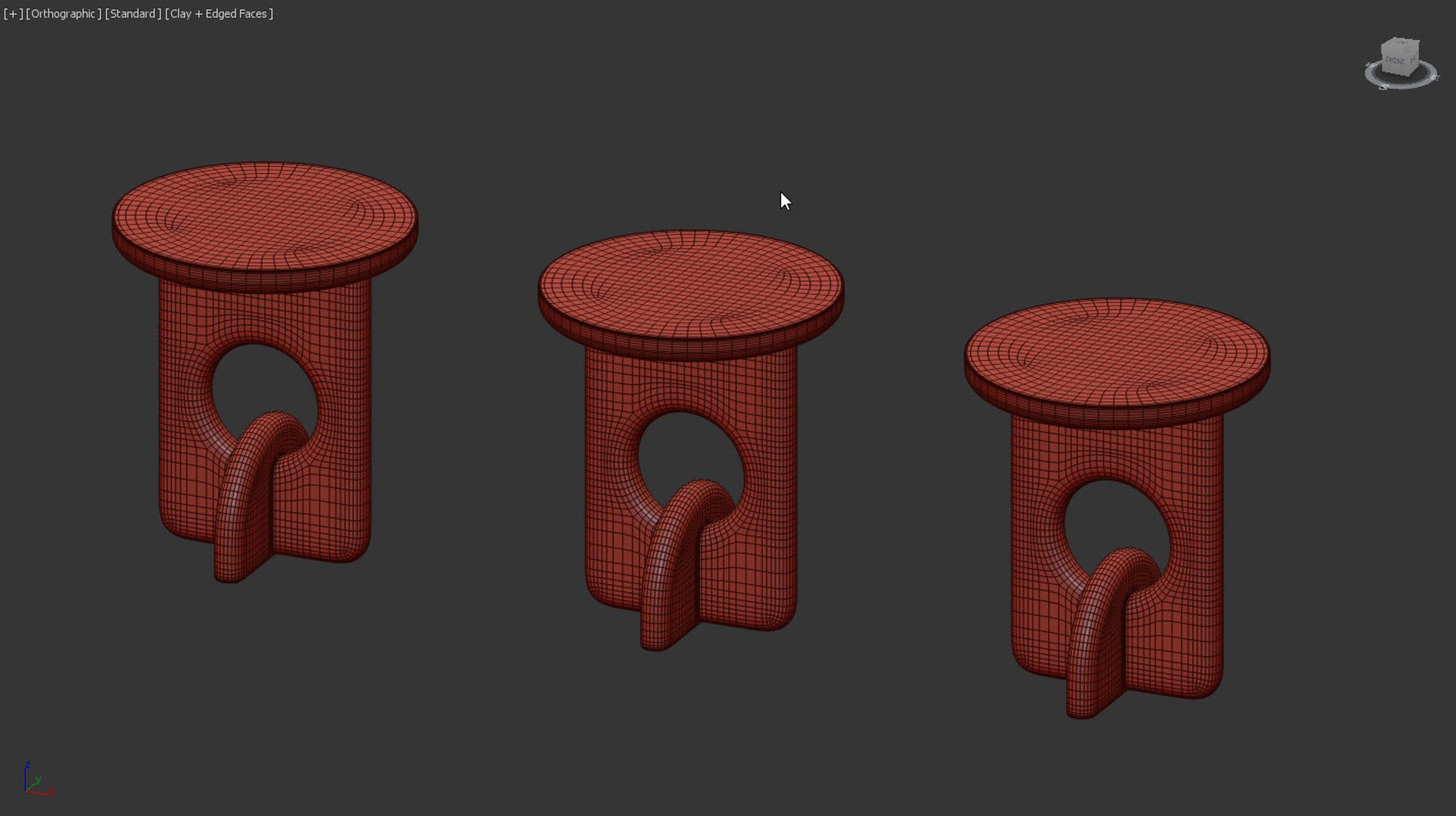 3D Piston Side Table by Objects and Ideas - TurboSquid 1772759