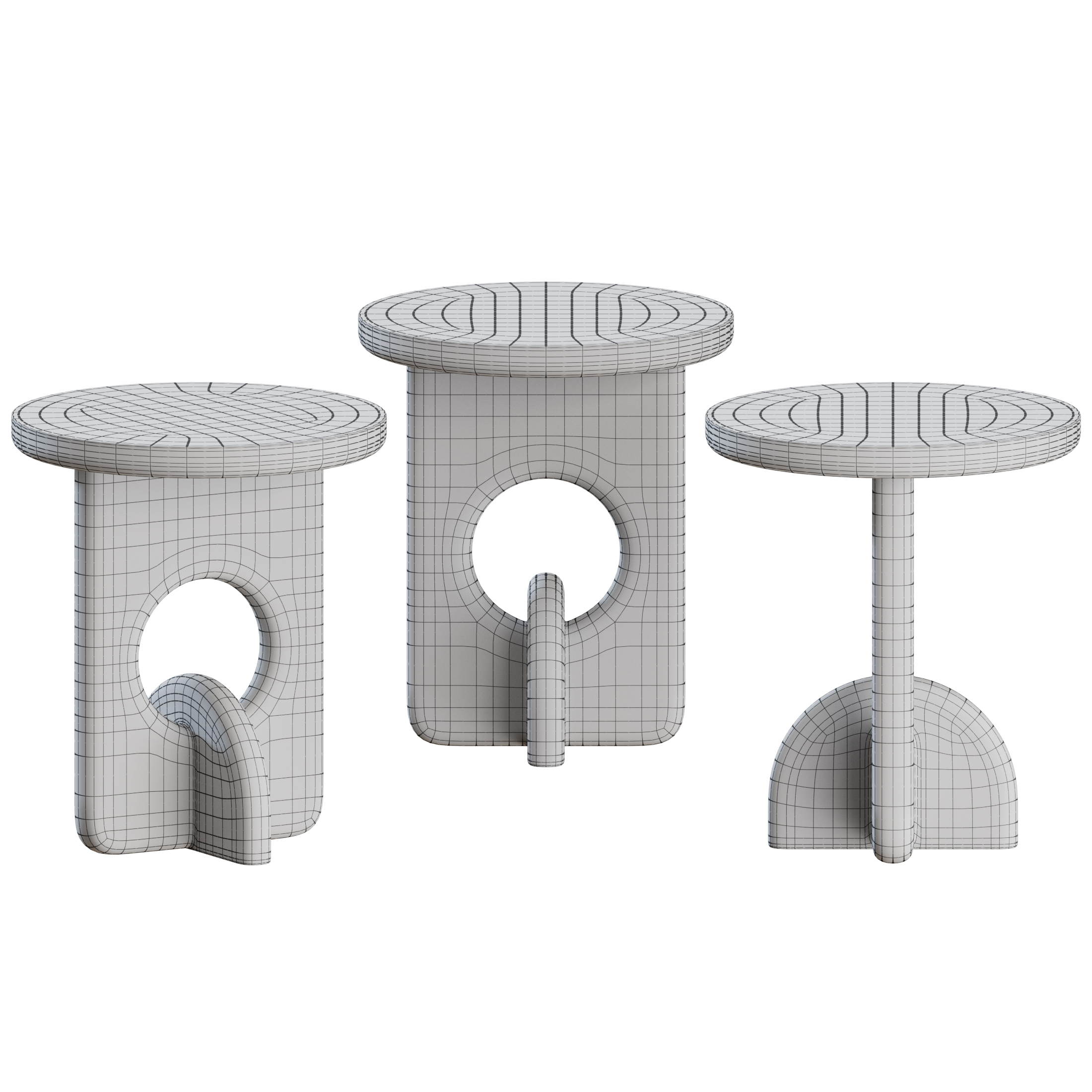 3D Piston Side Table by Objects and Ideas - TurboSquid 1772759