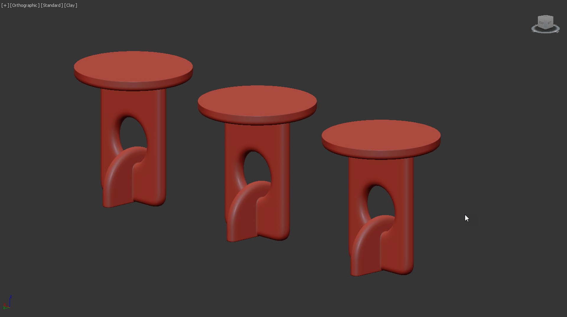 3D Piston Side Table by Objects and Ideas - TurboSquid 1772759