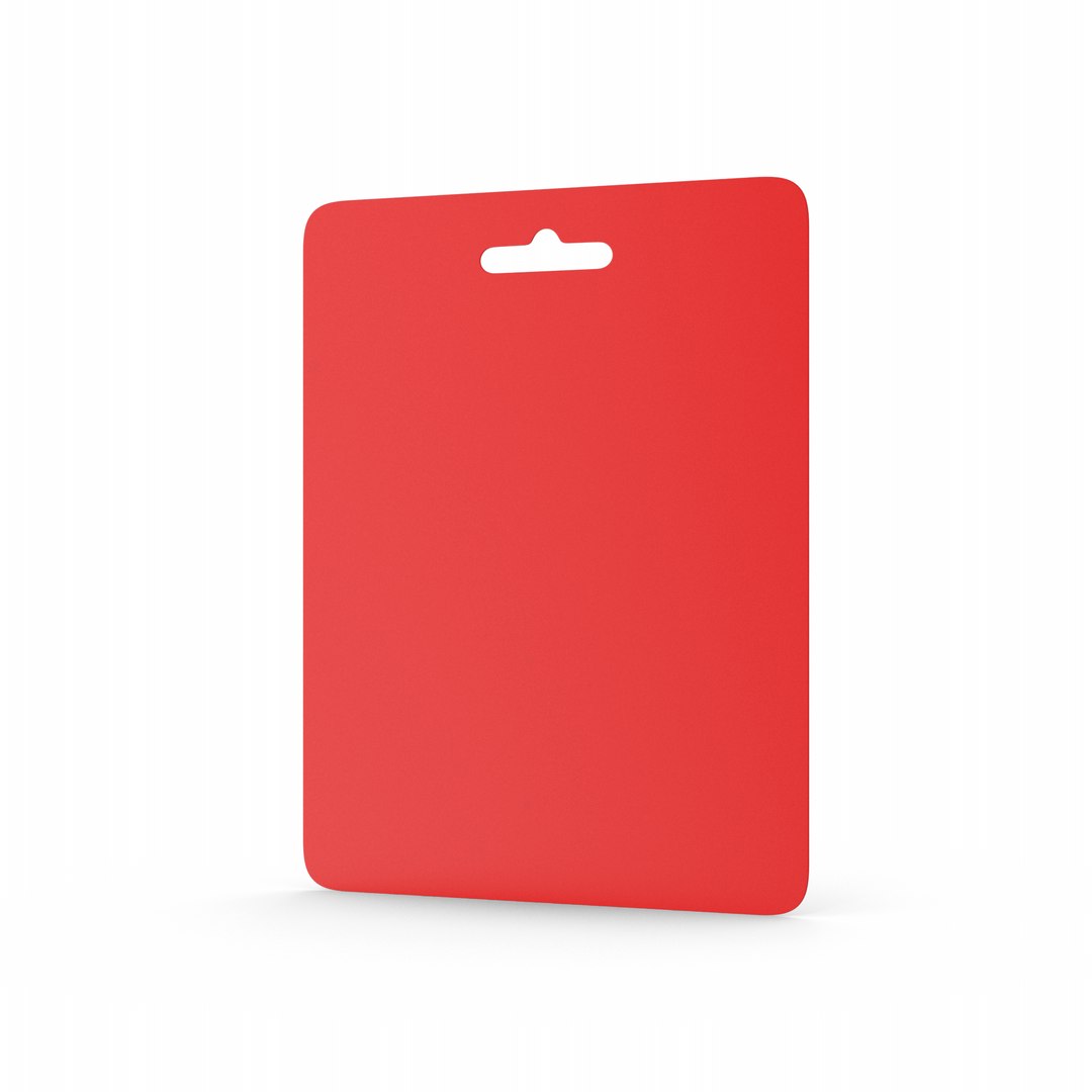 3D Model Red Gift Card - TurboSquid 2153404