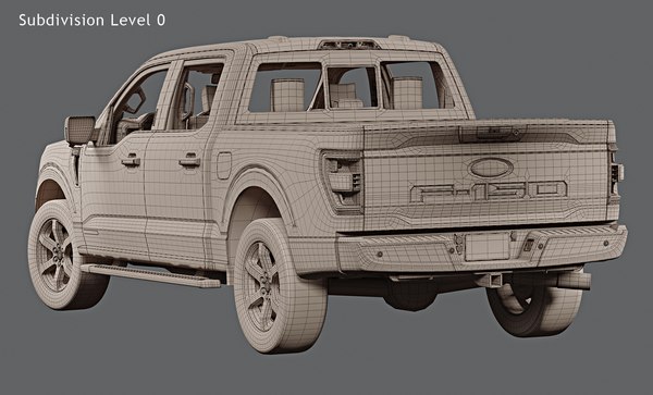 3D 2021 f-150 model - TurboSquid 1671449