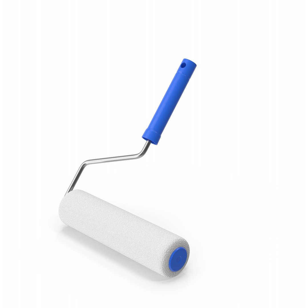 3D Paint Roller Model - TurboSquid 1880632