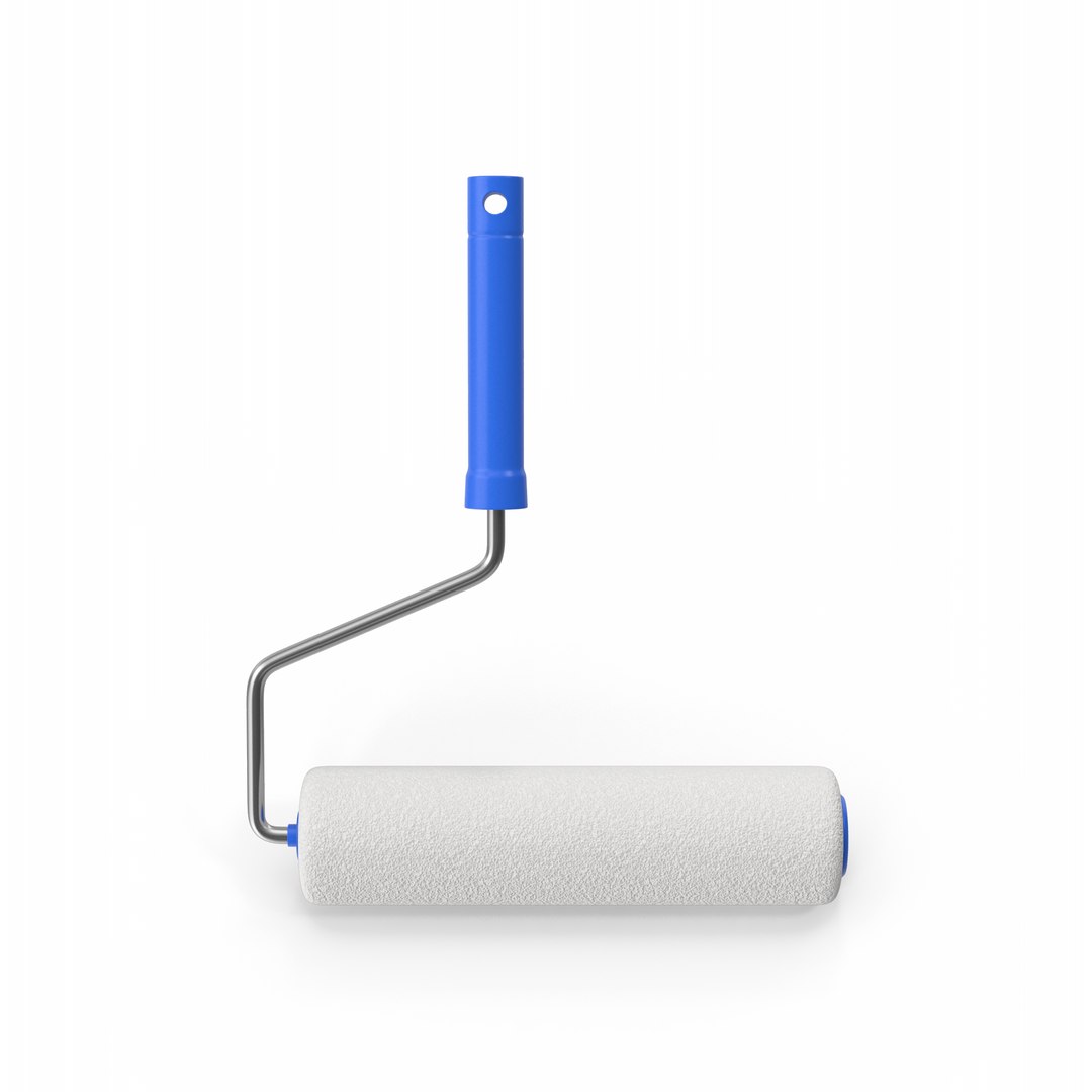 3D Paint Roller Model - TurboSquid 1880632