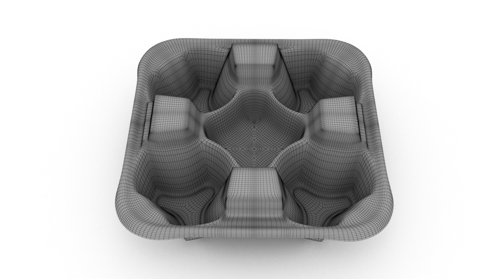 3D Cup Holder Model - TurboSquid 1688899