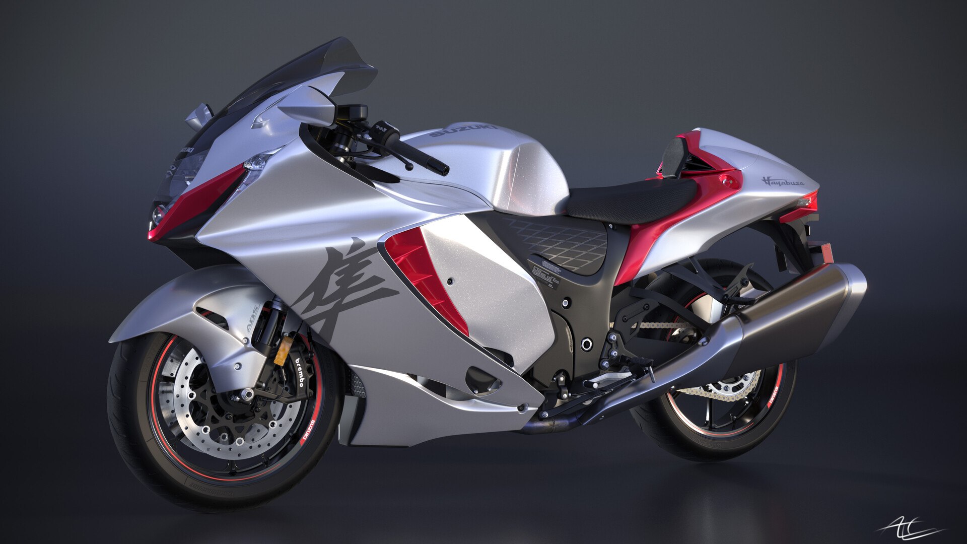 3D Suzuki Hayabusa 2021 - TurboSquid 1877715