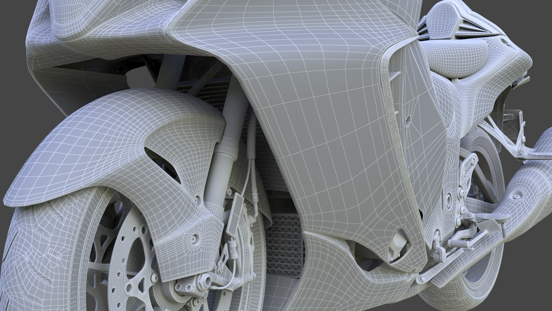 3D Suzuki Hayabusa 2021 - TurboSquid 1877715