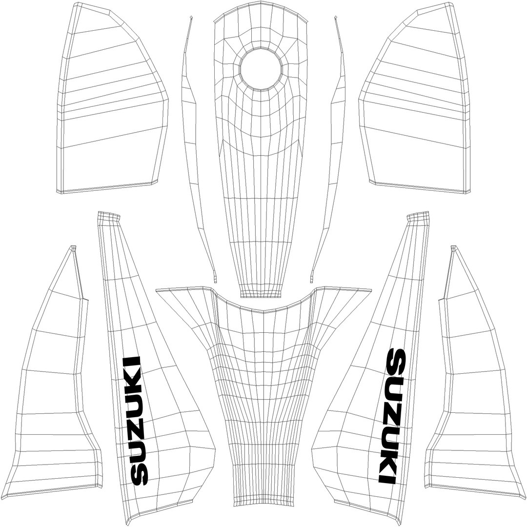 3D Suzuki Hayabusa 2021 - TurboSquid 1877715