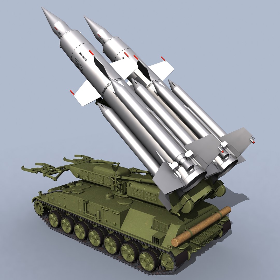 Soviet Sa-4 Ganef 3d Model