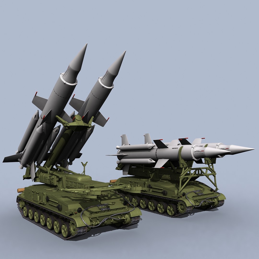 Soviet Sa-4 Ganef 3d Model