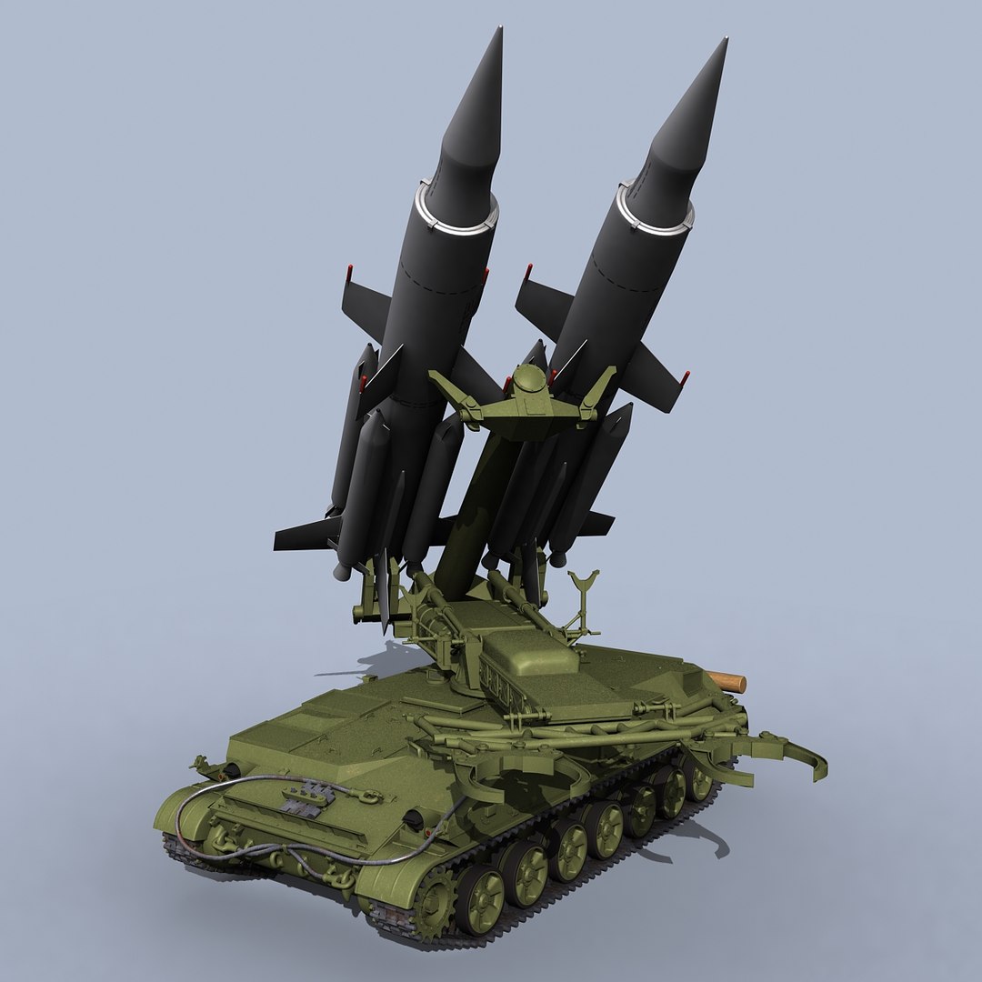 Soviet Sa-4 Ganef 3d Model