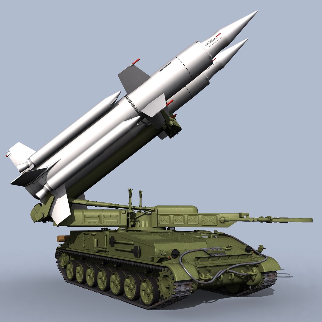 Soviet Sa-4 Ganef 3d Model