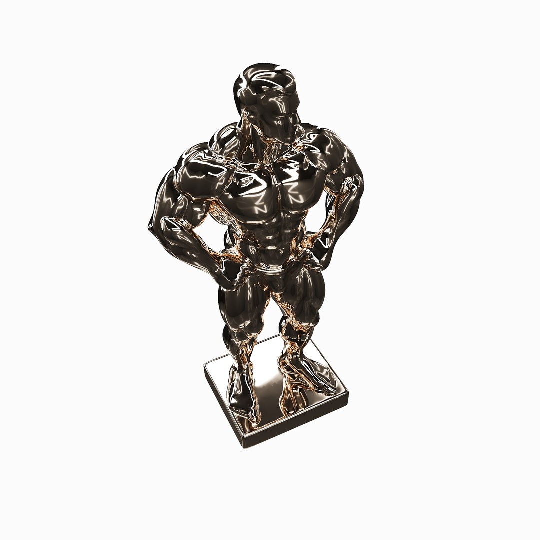 Bodybuilder 3D Model - TurboSquid 2457932
