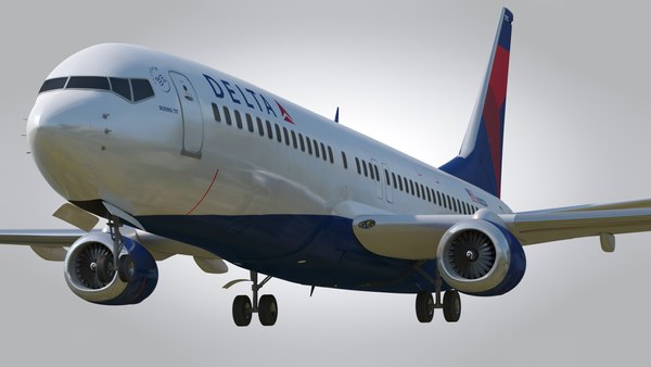 3D model boeing 737-800 delta air lines - TurboSquid 1673874