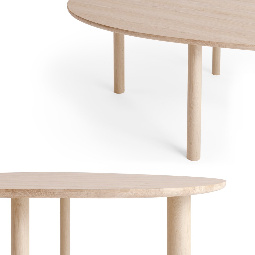 Bolia Dining Table Latch 3D Model - TurboSquid 2131397