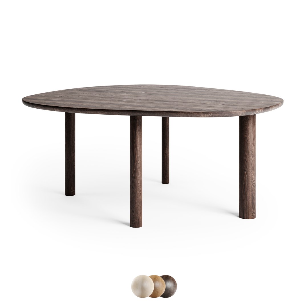 Bolia Dining Table Latch 3D Model - TurboSquid 2131397