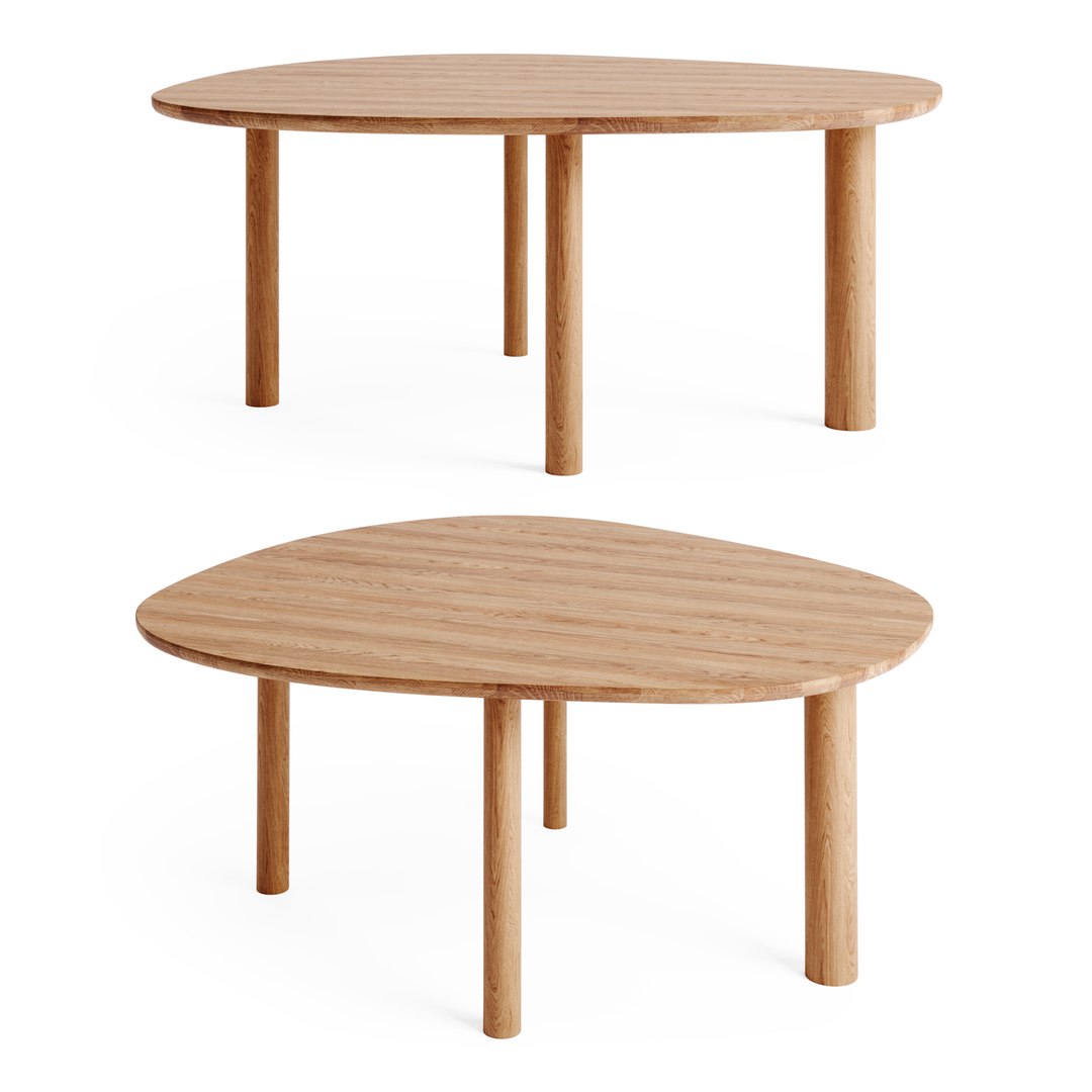 Bolia Dining Table Latch 3D Model - TurboSquid 2131397