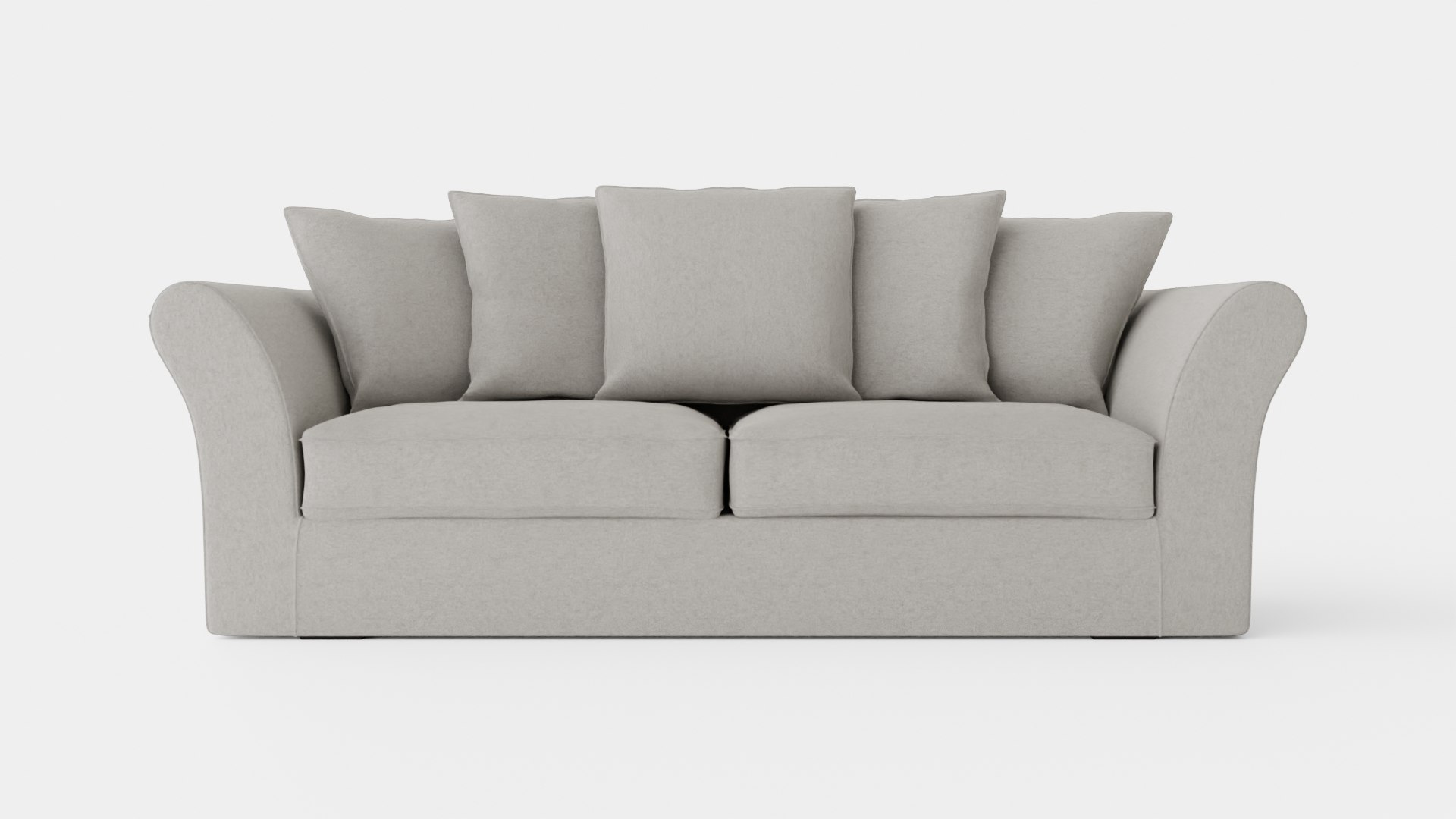 3D Cover Hampton Sofa Sand 3-seat Model - TurboSquid 2250742