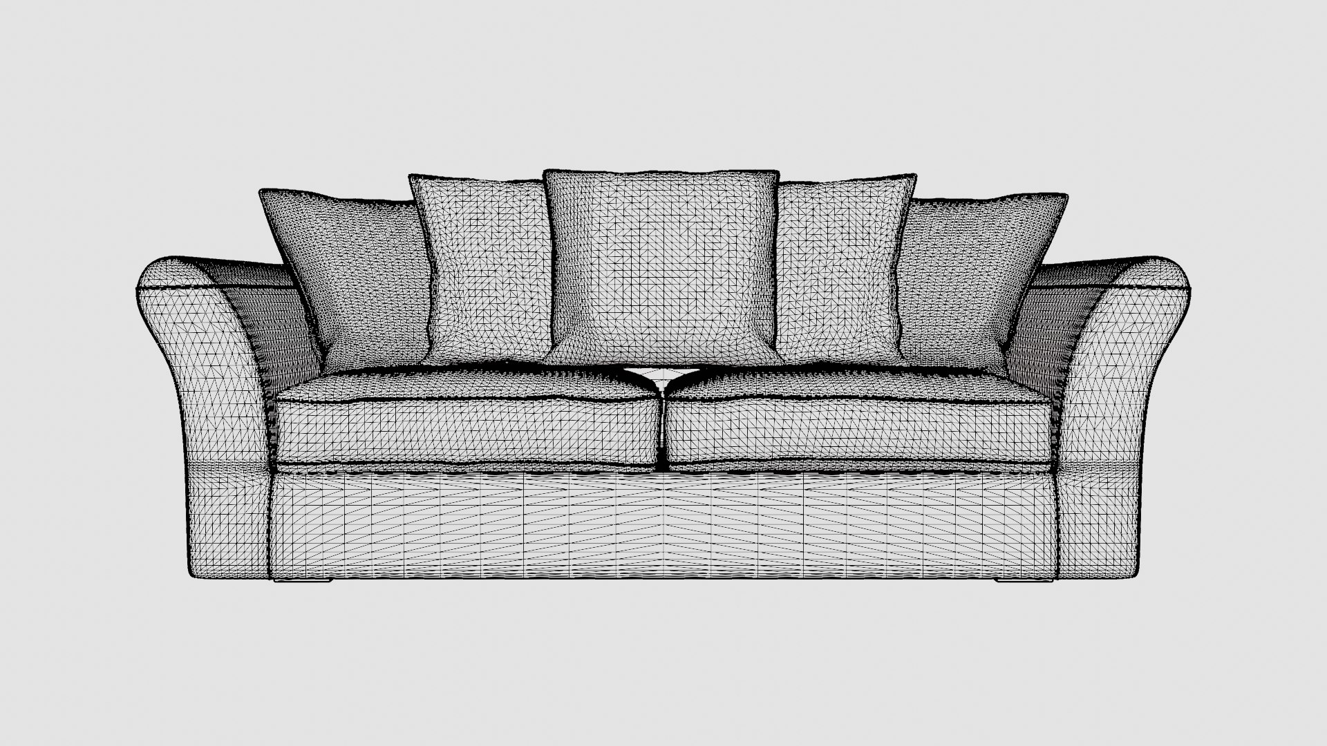 3D Cover Hampton Sofa Sand 3-seat Model - TurboSquid 2250742