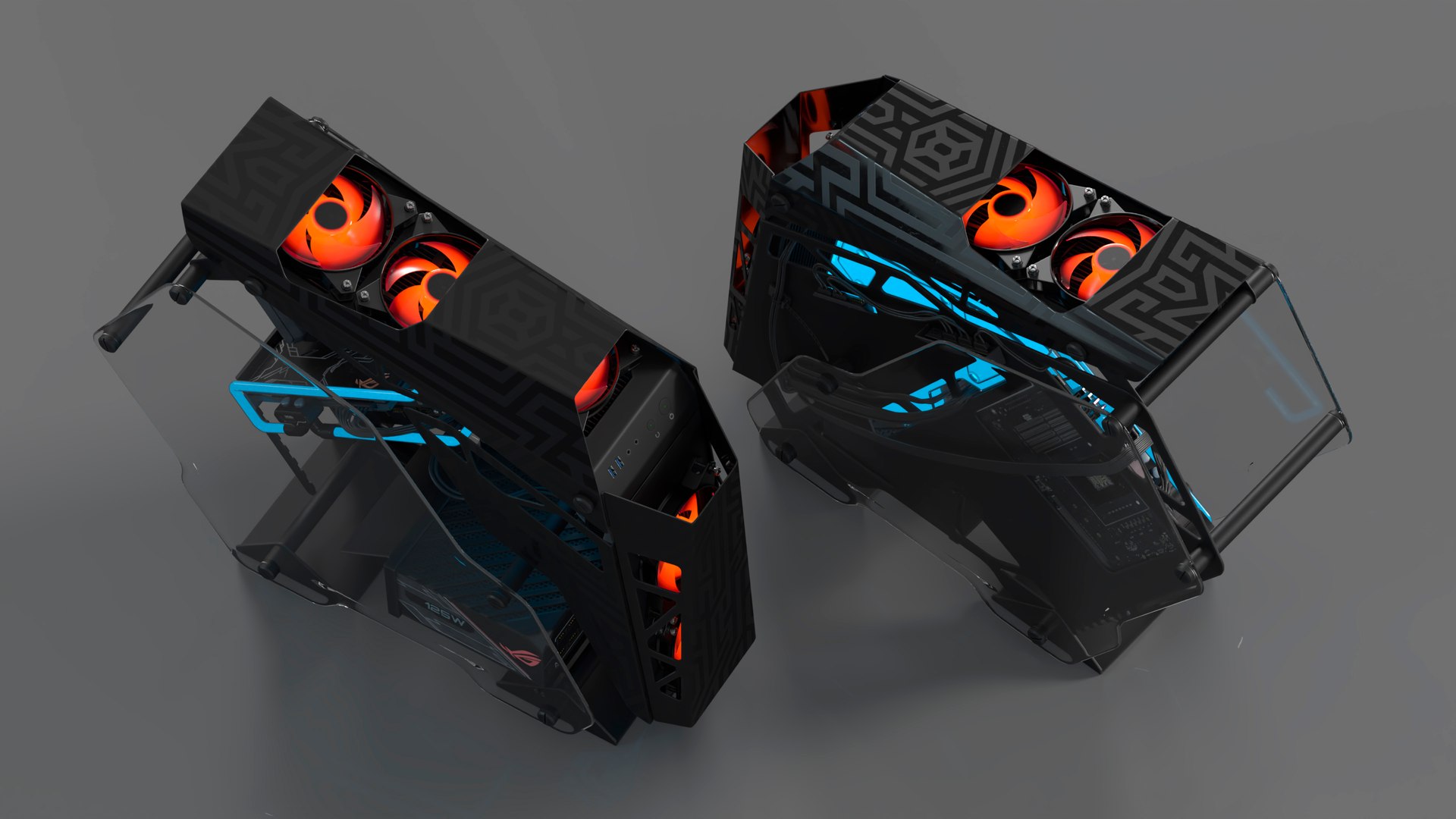 3D Futuristic Gaming PC On State - TurboSquid 2259934