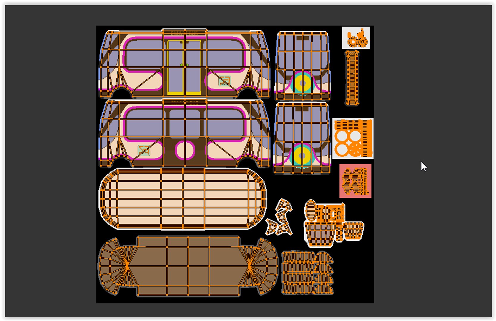 Low-poly Bus 3D Model - TurboSquid 1239724