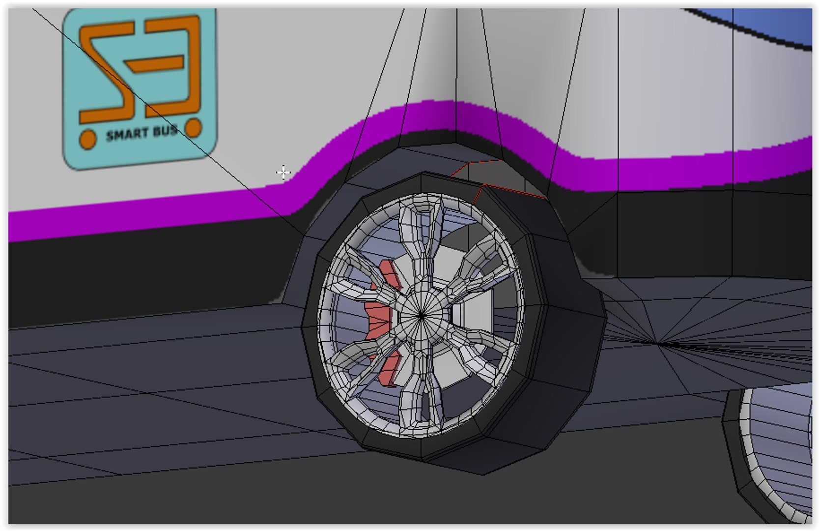 Low-poly Bus 3D Model - TurboSquid 1239724