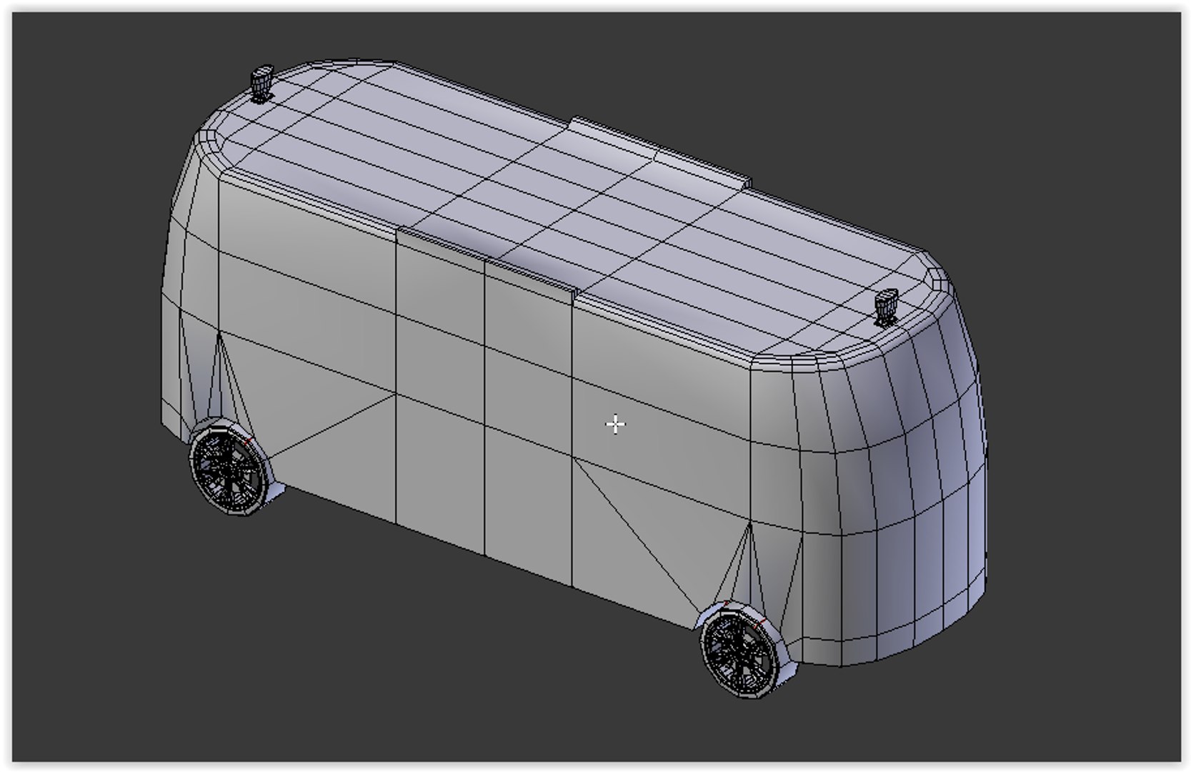 Low-poly Bus 3D Model - TurboSquid 1239724