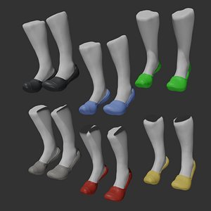 Collection Socks 3D Models for Download | TurboSquid