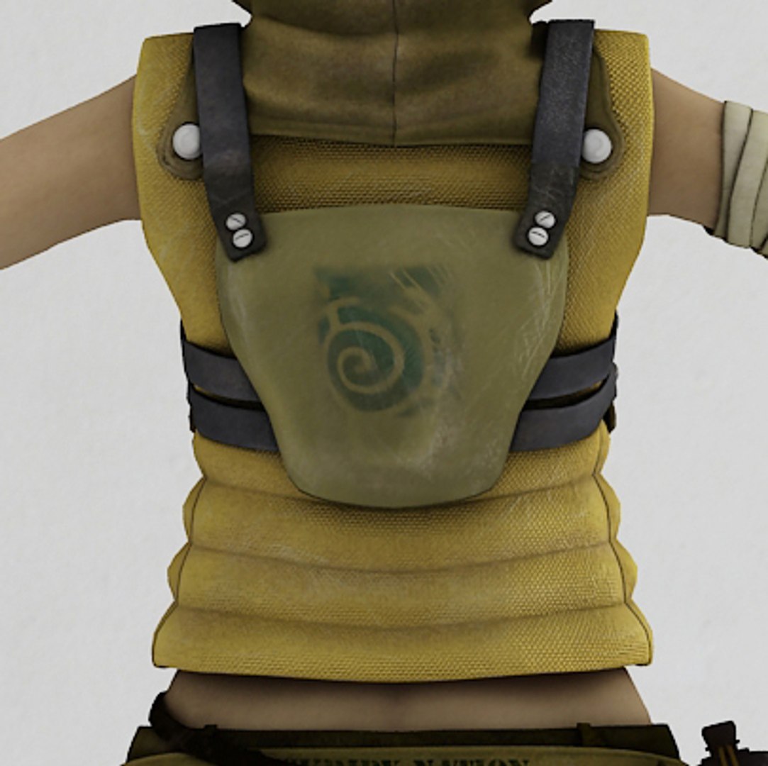 3d Maemi Mangga Character Model