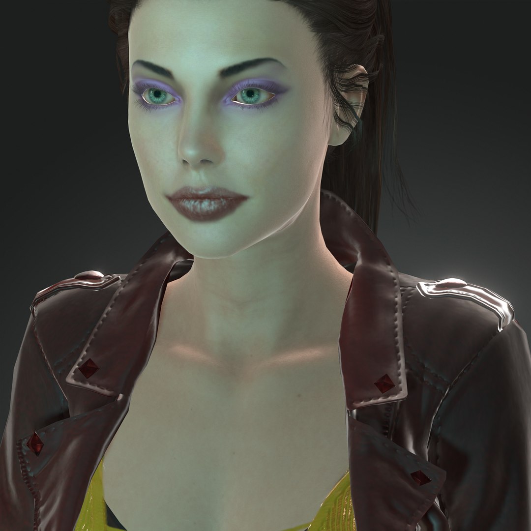 3D Realistic Fashion Rigged Model - TurboSquid 1489998