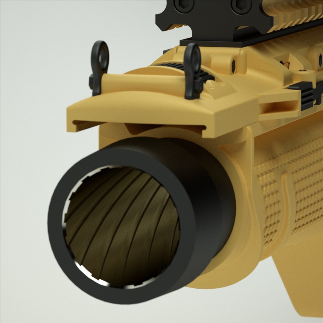 3ds Max Grenade Launcher Fn Herstal