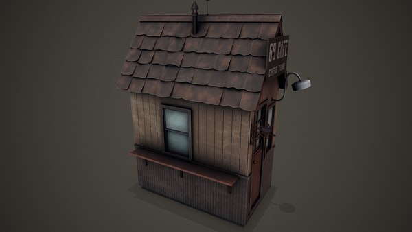 3D stylized coffee cafe - TurboSquid 1615566