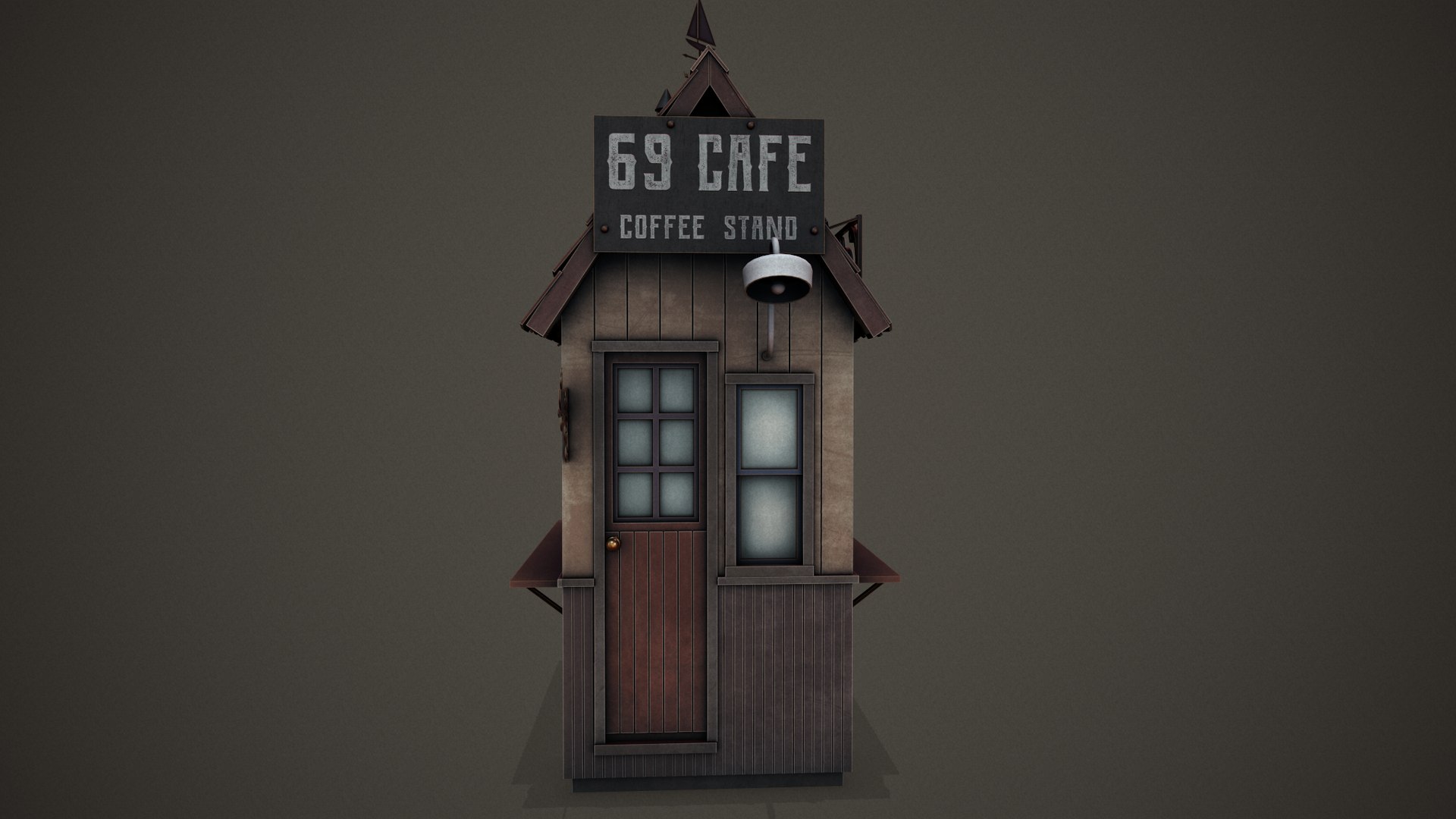3D Stylized Coffee Cafe - TurboSquid 1615566