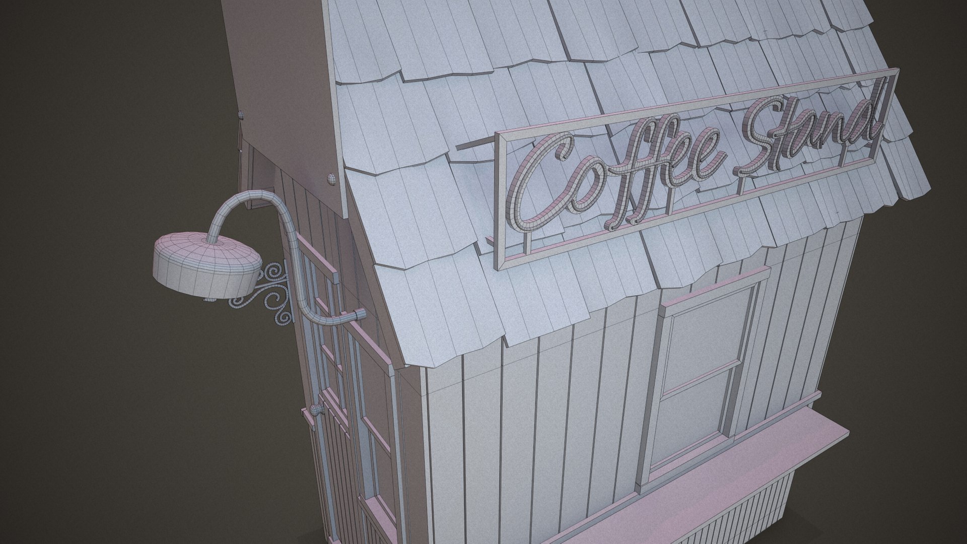 3D Stylized Coffee Cafe - TurboSquid 1615566