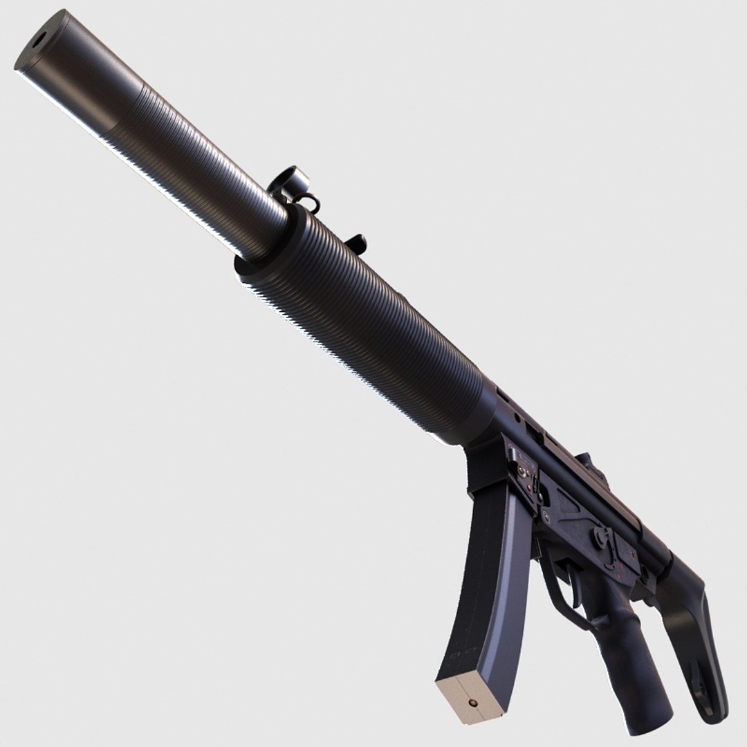 Realistic Submachine Gun Sd3 3ds