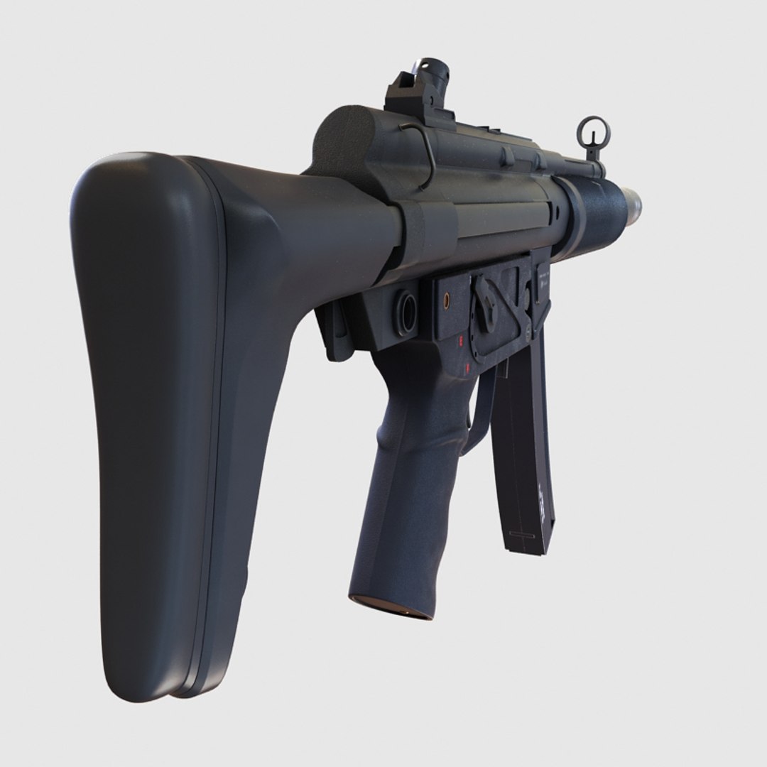 Realistic Submachine Gun Sd3 3ds