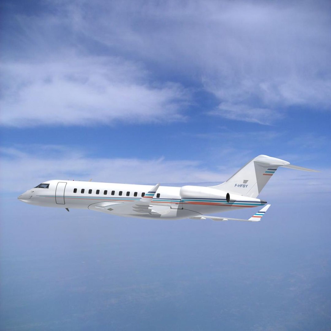 Bombardier Global 5000 3ds