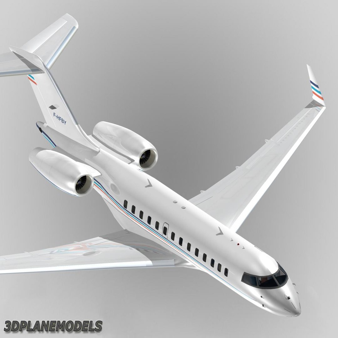 Bombardier Global 5000 3ds