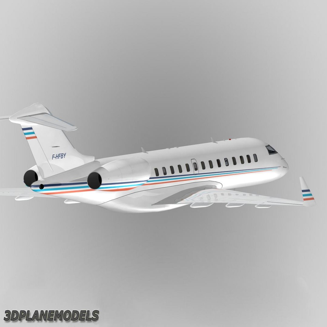 Bombardier Global 5000 3ds