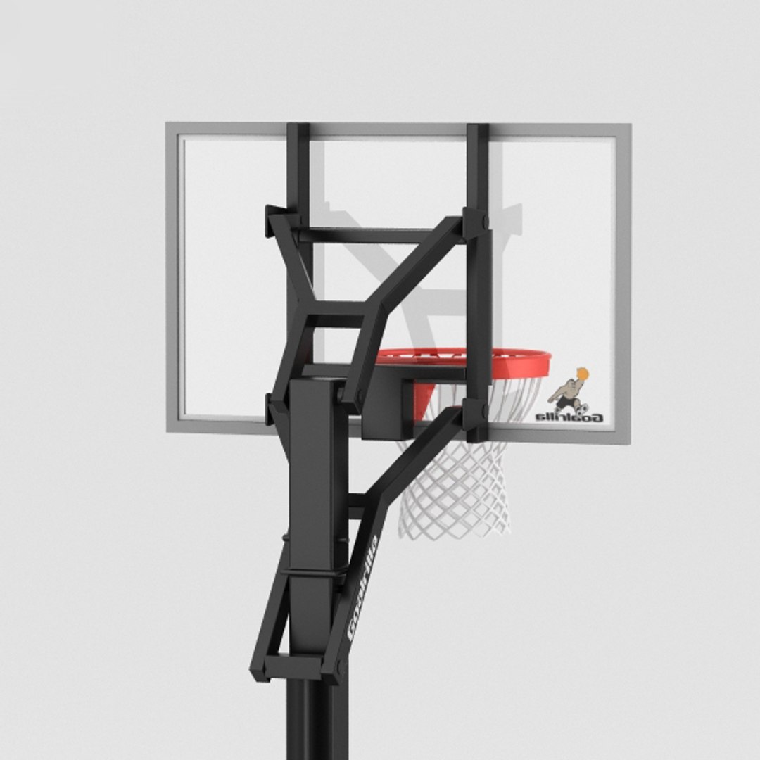 3D basketball hoop basket model - TurboSquid 1356000