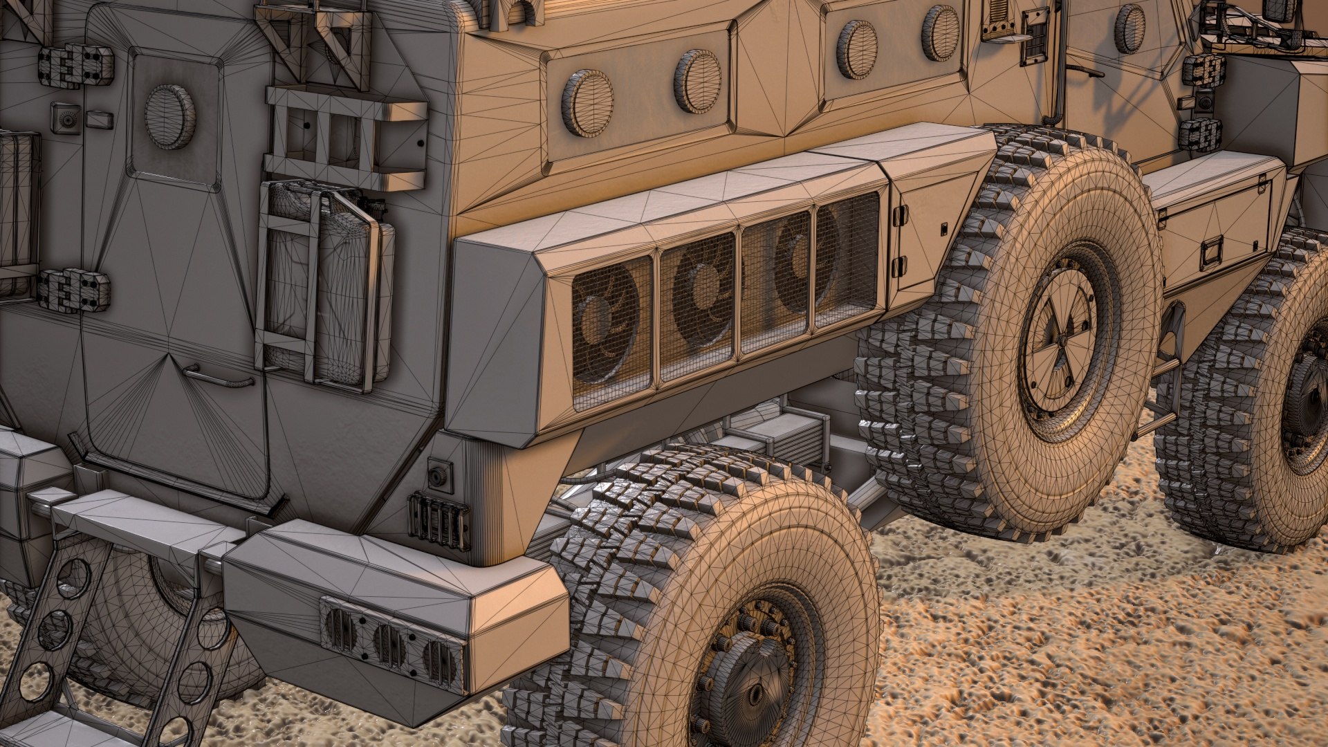 Paramount marauder 3D model - TurboSquid 1300872