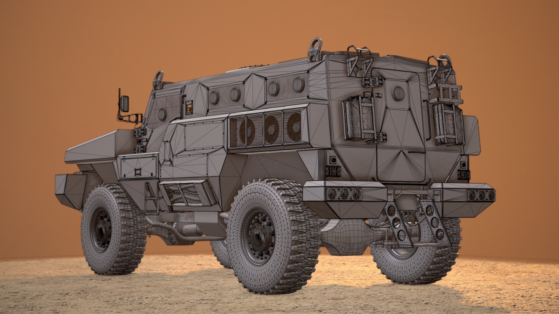 Paramount marauder 3D model - TurboSquid 1300872